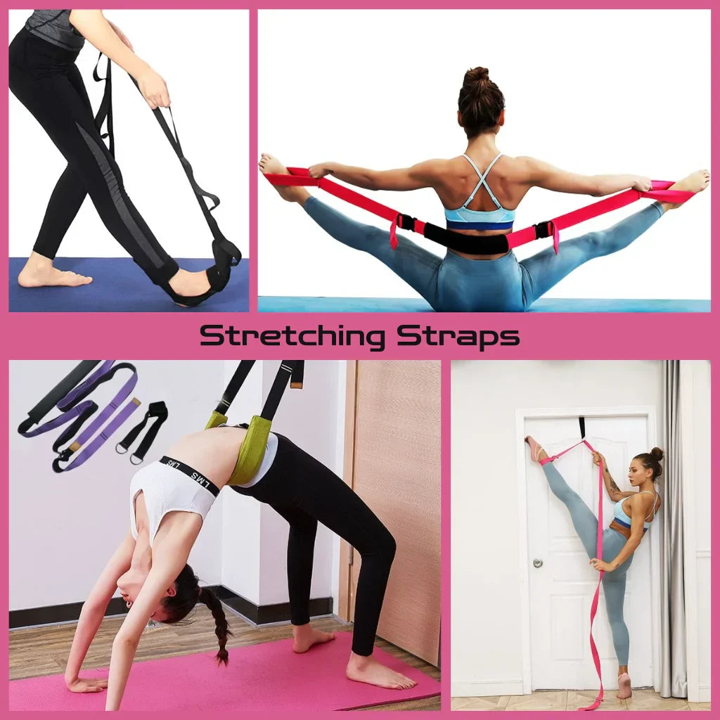Stretching Straps | Yoga Strap Flexibility Loop Belt – ActiveLineage