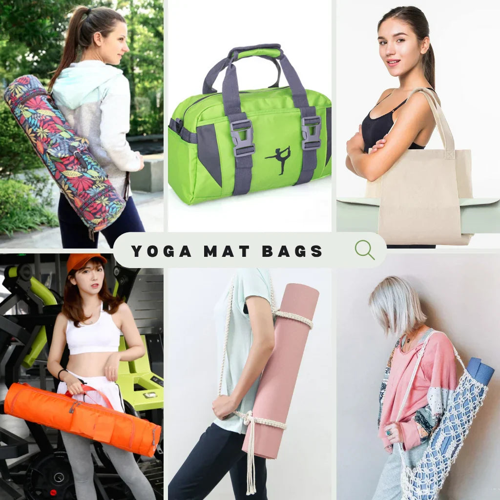 Yoga Mat Bags | Canvas Tote Backpack Storage Carriers – ActiveLineage